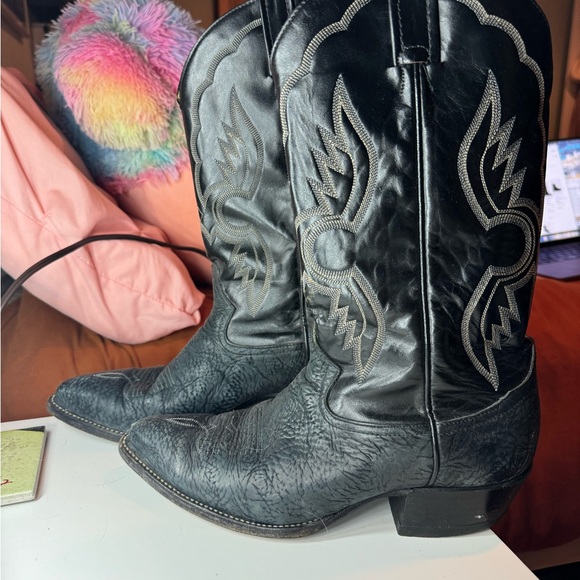 Tony Lama | Shoes | Mens Tony Lama Vintage Cowboy Boots | Poshmark